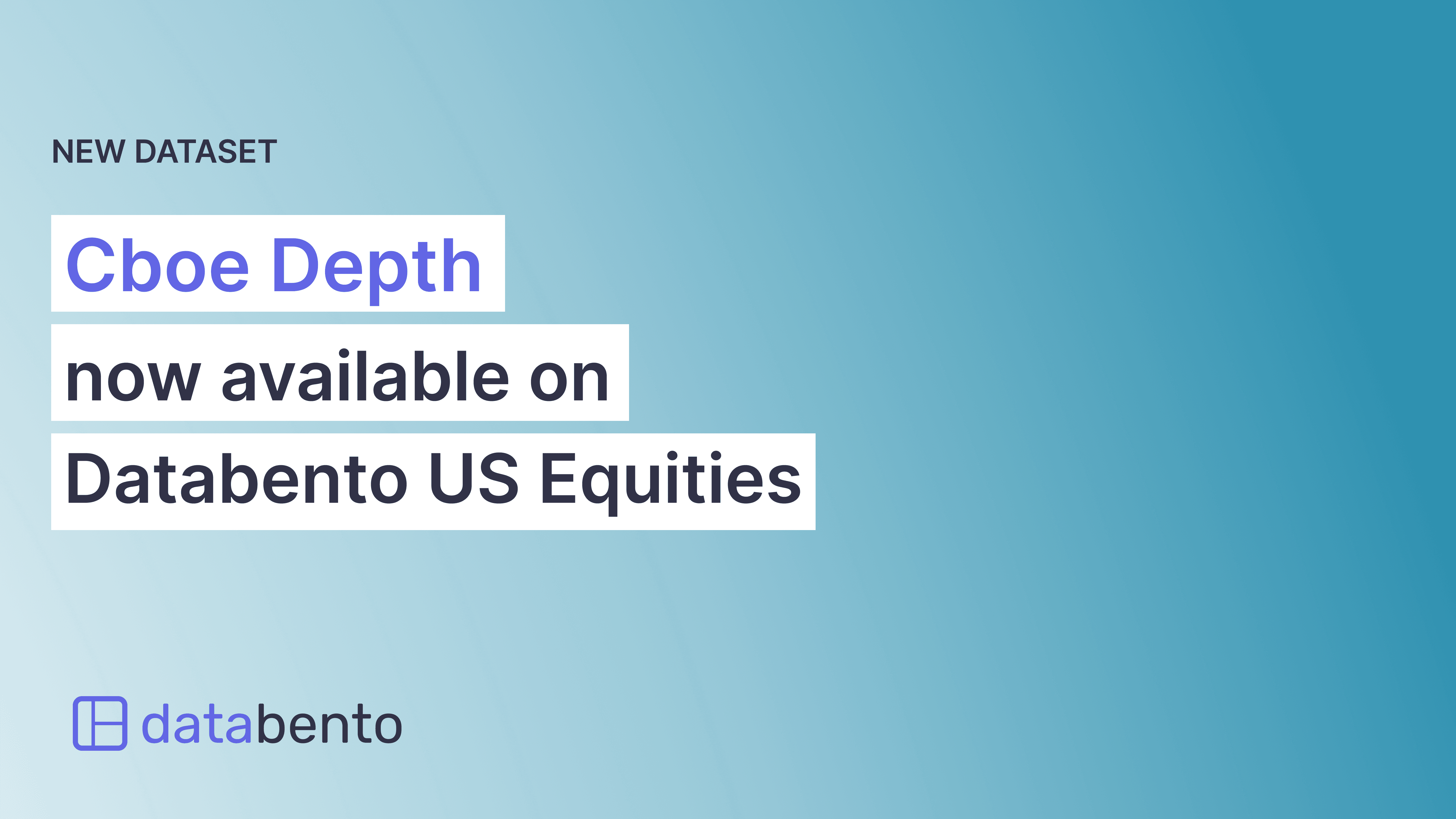 Cboe US Equities Depth now available | Databento Blog