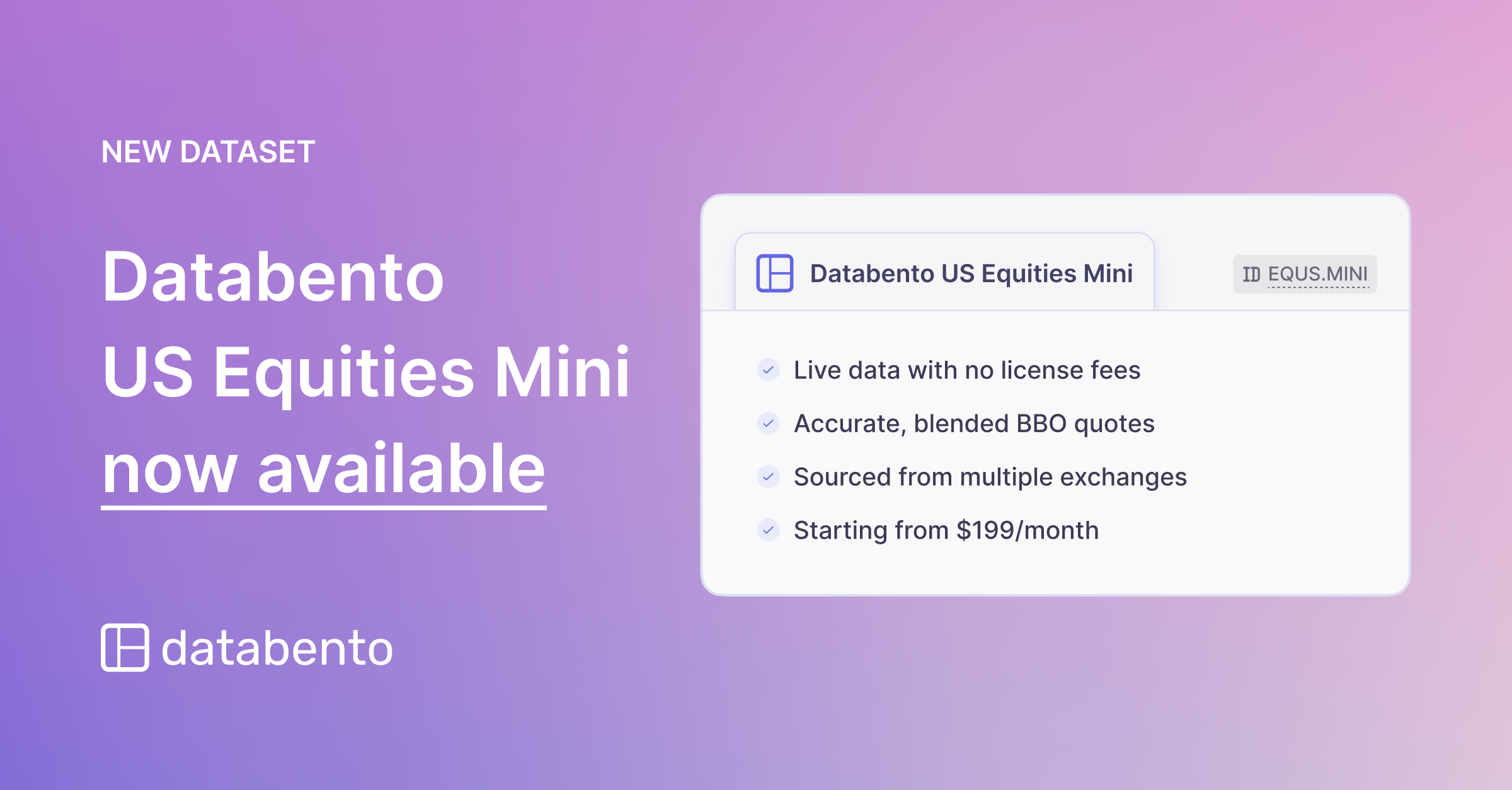 Databento Us Equities Mini Now Available Databento Blog