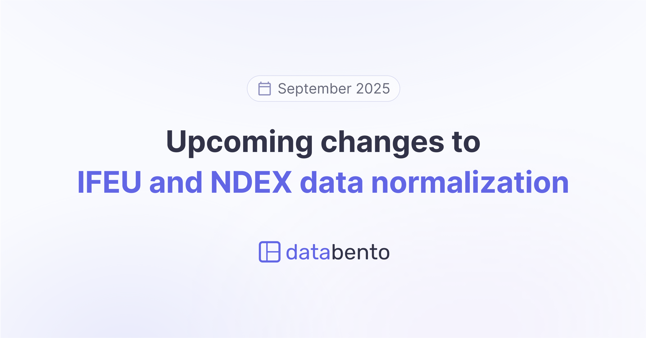 Upcoming changes to IFEU and NDEX data normalization | Databento Blog