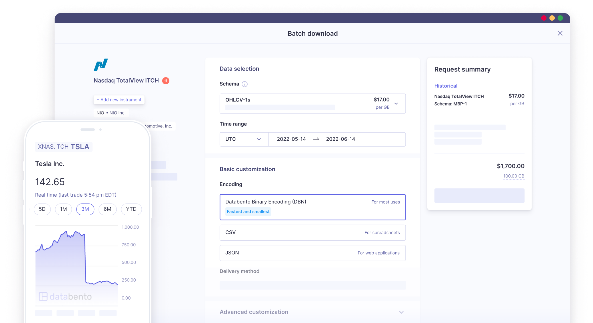 Market data for startups | Databento