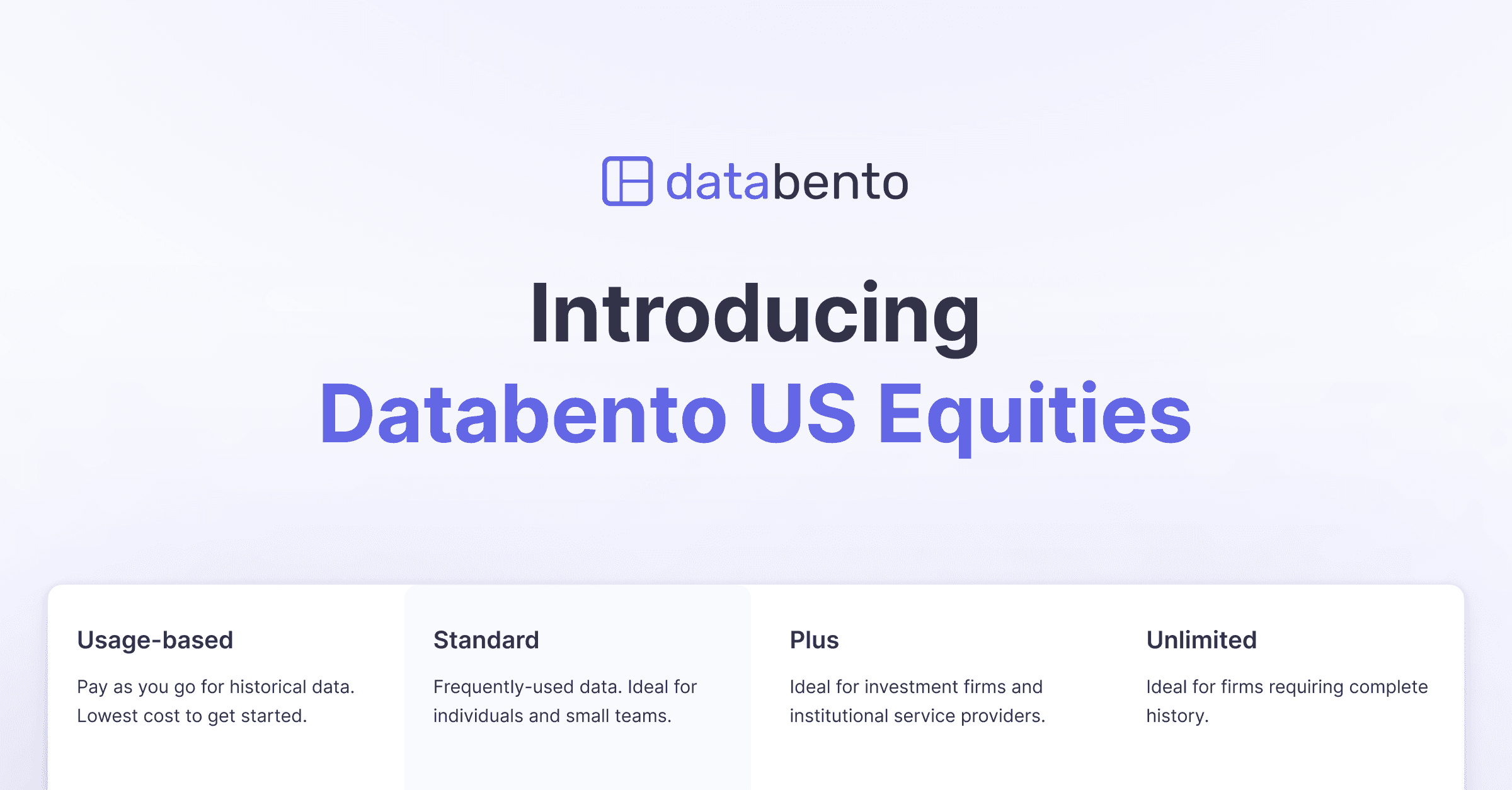 Introducing Databento US Equities | Databento Blog